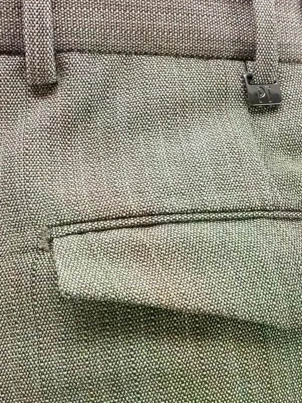 PT TORINO Tailored Trousers With Logo Charm