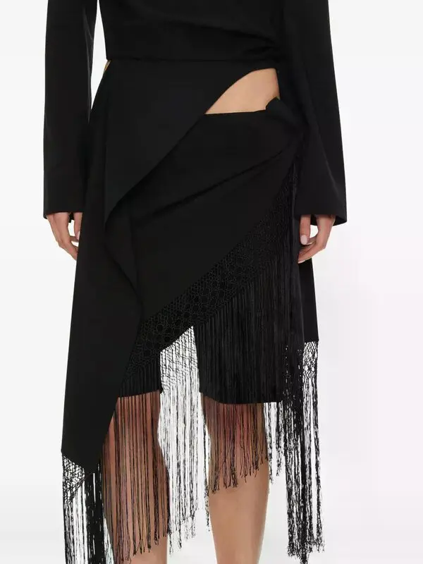Christopher Esber Unravel Macramé Wrap Shorts