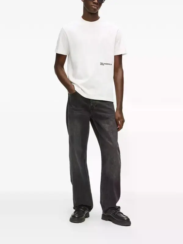 Karl Lagerfeld Logo-detail Short-sleeve T-shirt