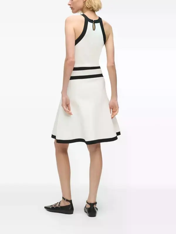 Karl Lagerfeld Sleeveless Dress With Embroidered Logo