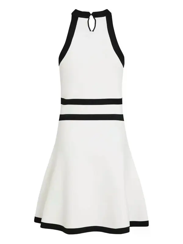 Karl Lagerfeld Sleeveless Dress With Embroidered Logo