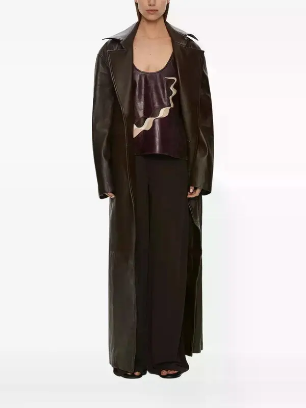 Christopher Esber Calais Leather Coat