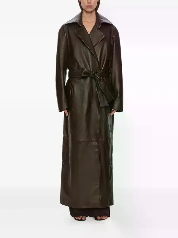 Christopher Esber Calais Leather Coat