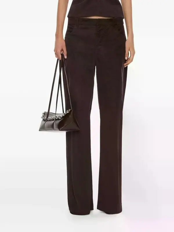 Christopher Esber Taped Corduroy Jersey Trousers - Brown
