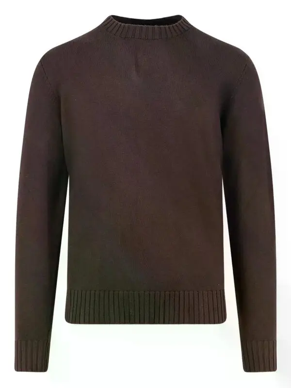 FILIPPO DE LAURENTIIS Crew Neck Sweater - Brown