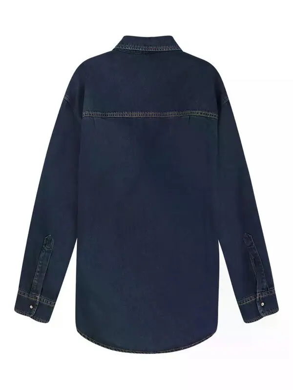 DARKPARK Buttoned Denim Shirt - Blue