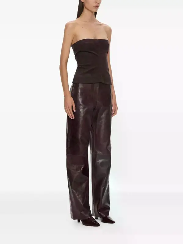 Christopher Esber Sculpted Corduroy Bustier