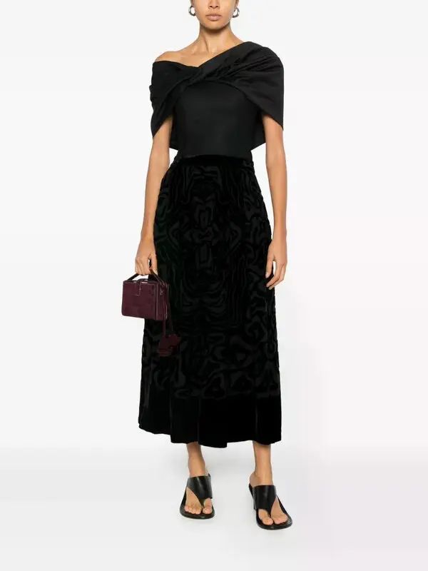 Ulla Johnson Valletta Velvet Skirt