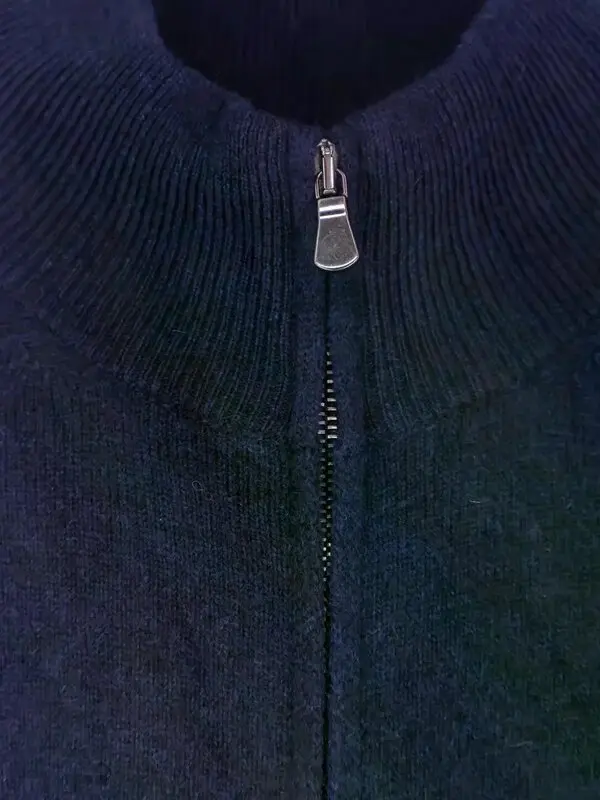 FILIPPO DE LAURENTIIS High-neck Zip-up Cardigan