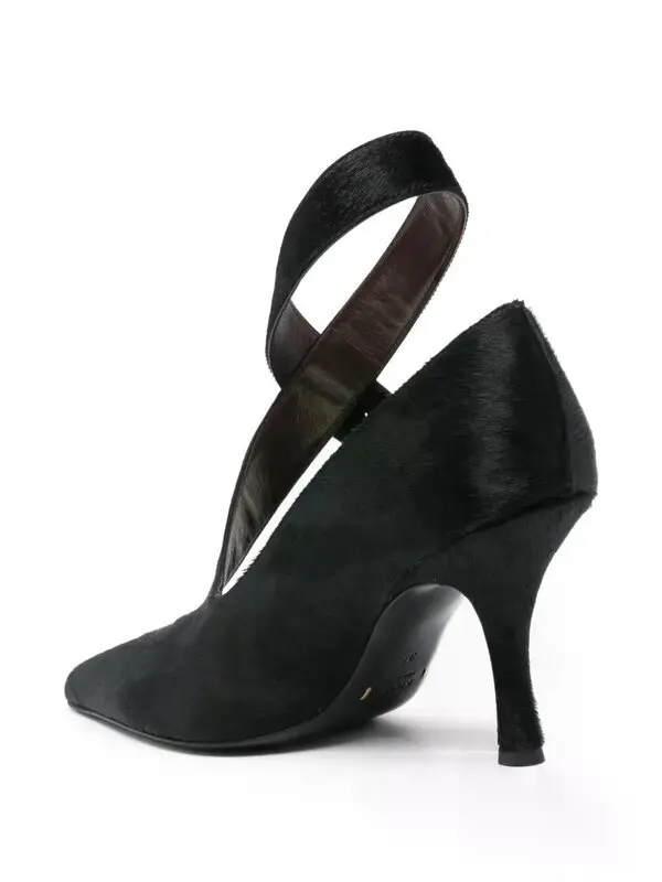 Khaite Buckle Heeled Pumps