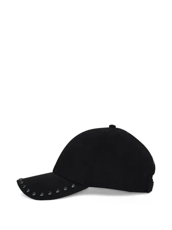 Karl Lagerfeld Signature Studded Baseball Cap