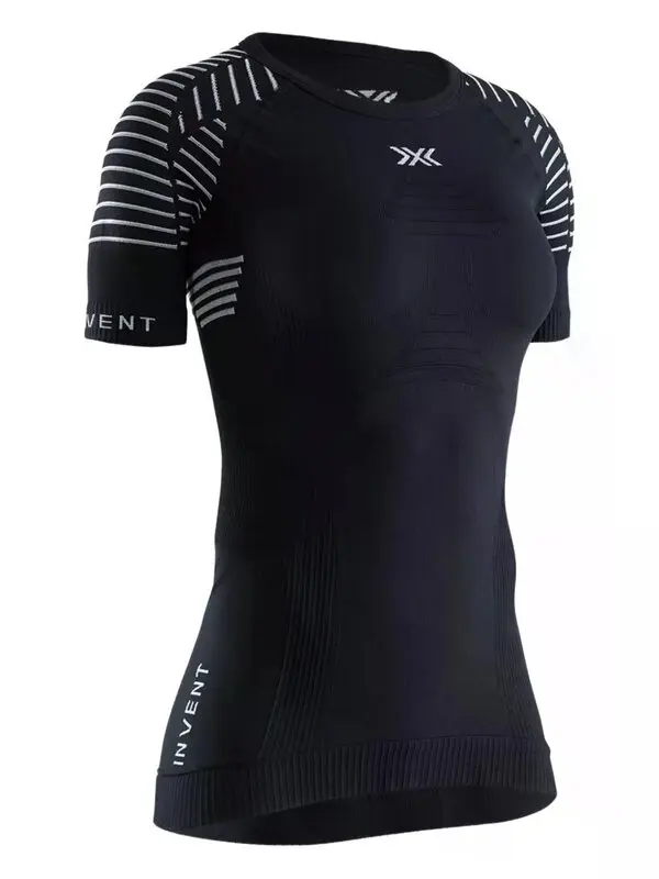 X-BIONIC Striped T-shirt With Ribbed Texture