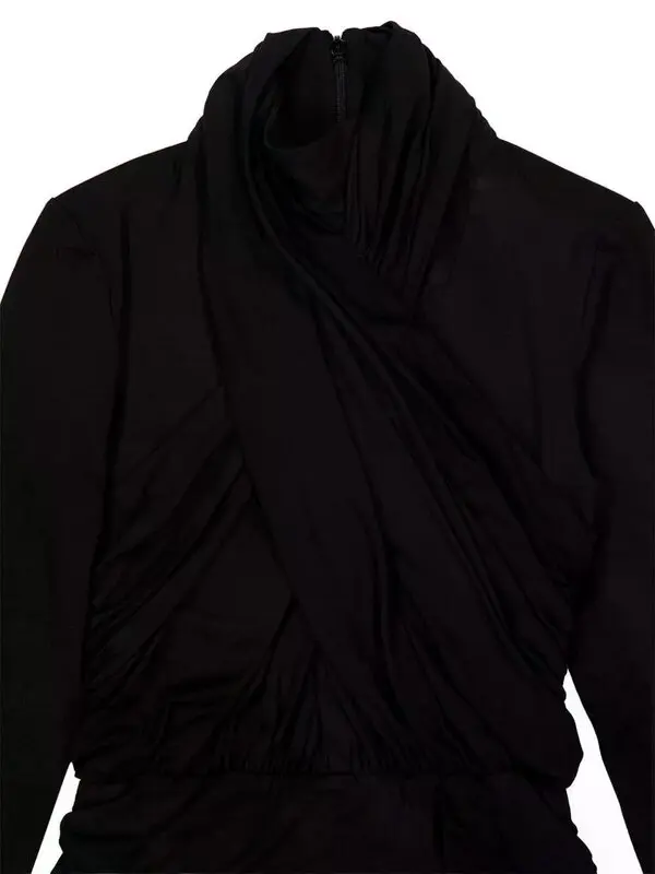 Balmain Ruched Midi Dress