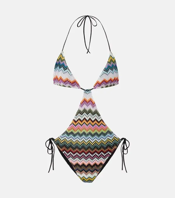 Missoni Zigzag One-piece Swimsuit