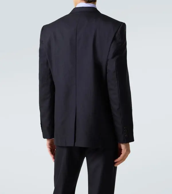 Balenciaga Pinstripe Wool Blazer