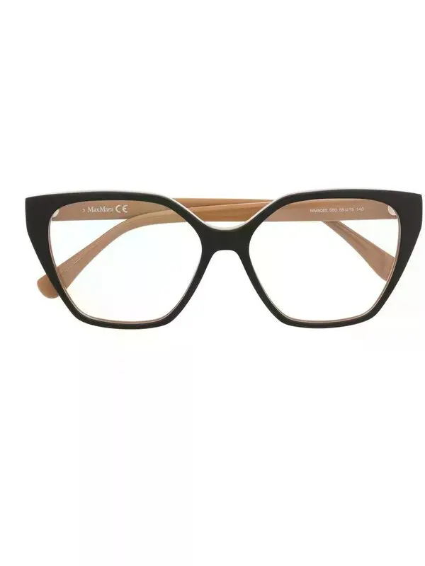 Max Mara Geometric Frame Glasses