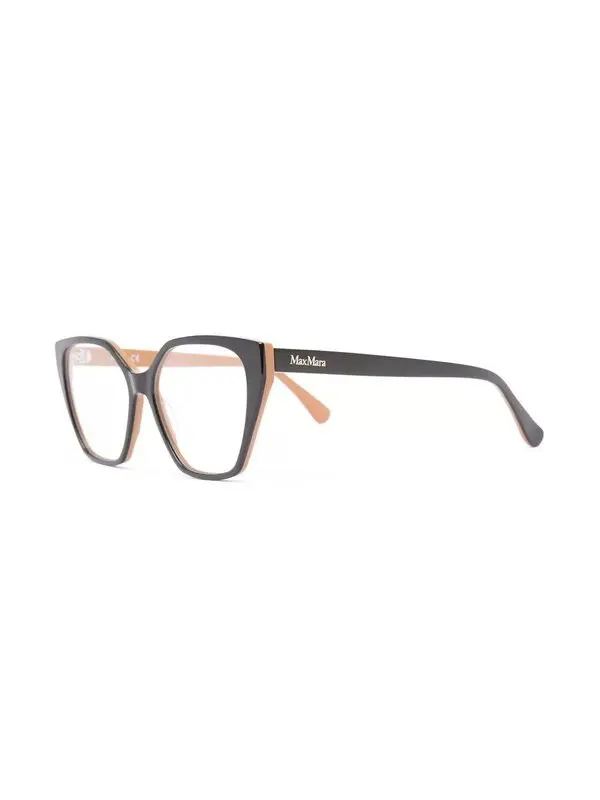 Max Mara Geometric Frame Glasses