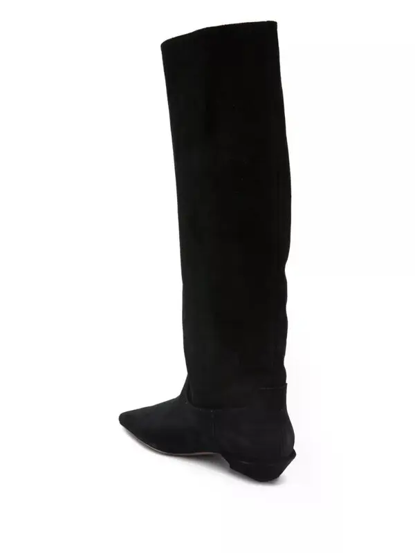 Paris Texas 25mm Bettina Pointed-toe Boots - Black