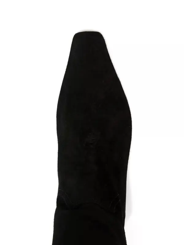 Paris Texas 25mm Bettina Pointed-toe Boots - Black