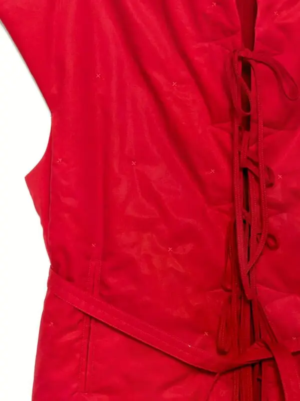 SAMUEL GUÌ YANG Lace-up Vest