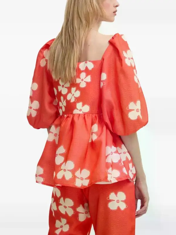 Stine Goya Floral Peplum Blouse