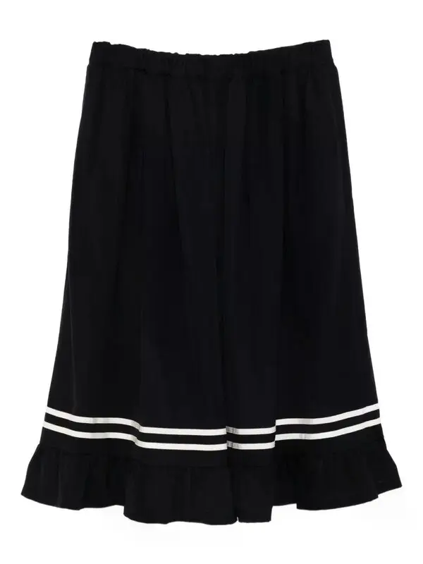 Comme Des Garçons Wool Skirt - Blue