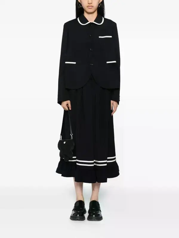 Comme Des Garçons Wool Skirt