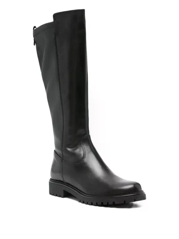 TAMARIS Leather Knee-high Boots With Zip Fastening