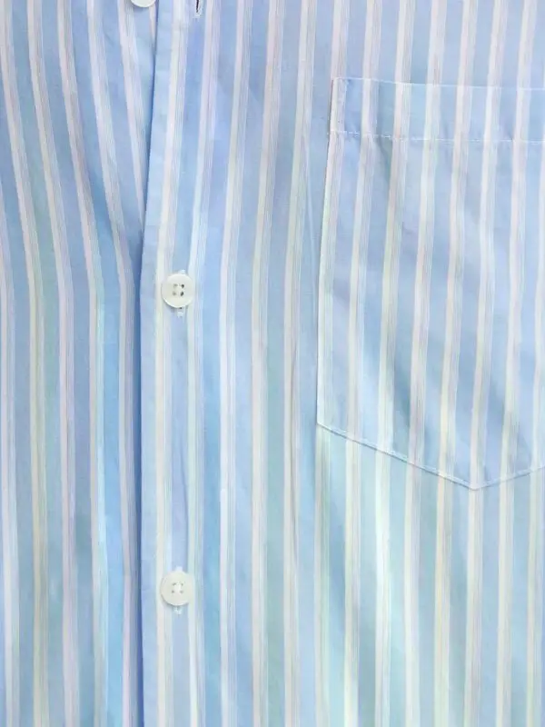 SAMSOE SAMSOE Chest-pocket Striped-pattern Shirt