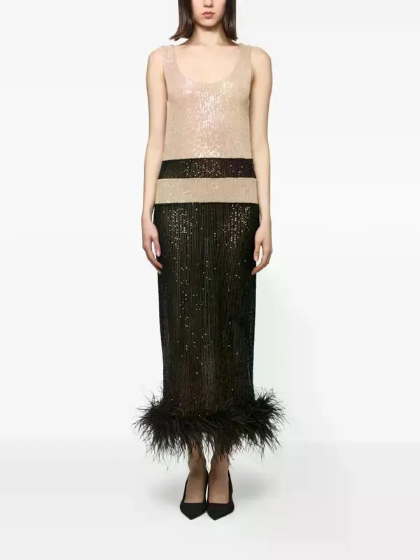 ATU BODY COUTURE Sequin-embellished Midi Dress