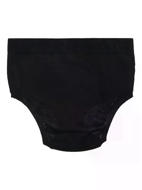 P.a.r.o.s.h Ribbed-trim Briefs - Black