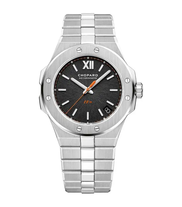 Chopard Titanium Alpine Eagle Cadence 8hz Chronometer Watch - Silver