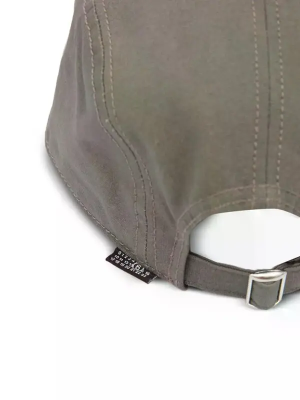MAISON MARGIELA Cotton Canvas Cap - Grey