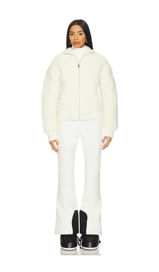 Perfect Moment Apres Padded Bomber - Cream