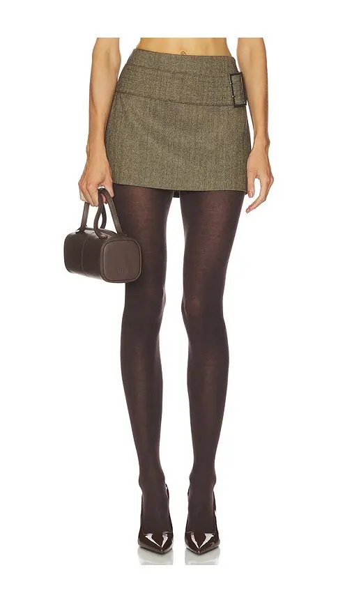 Ronny Kobo Earhart Skirt - Brown