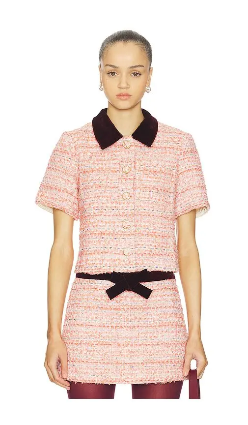 MAUDE CLUB Leo Top - Pink