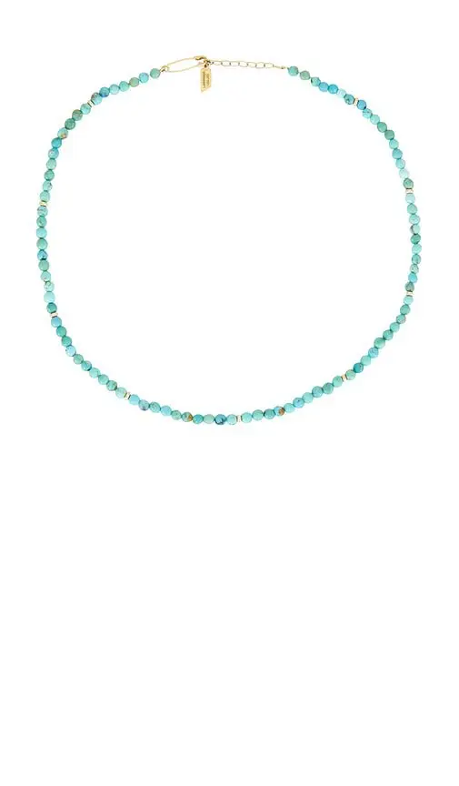 LOREN STEWART Turquoise Fortune Necklace - Blue