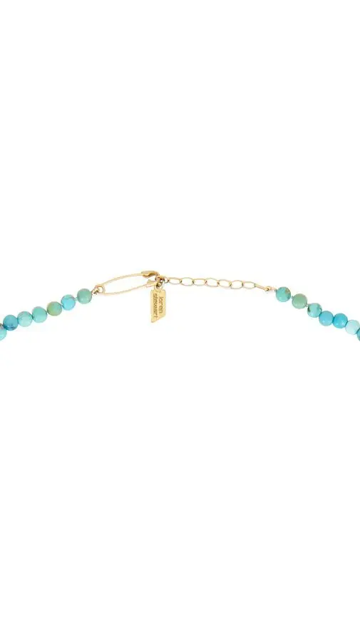 LOREN STEWART Turquoise Fortune Necklace - Blue
