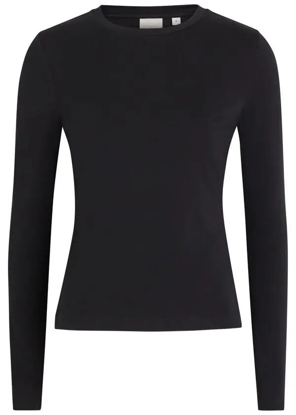 Varley Edna Jersey Top - Black