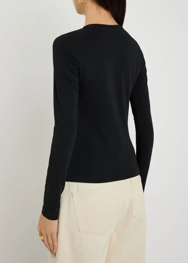 Varley Edna Jersey Top - Black