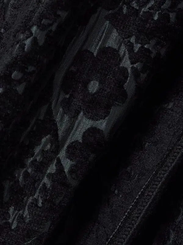 Etro Double-breasted Velvet Jacquard Vest