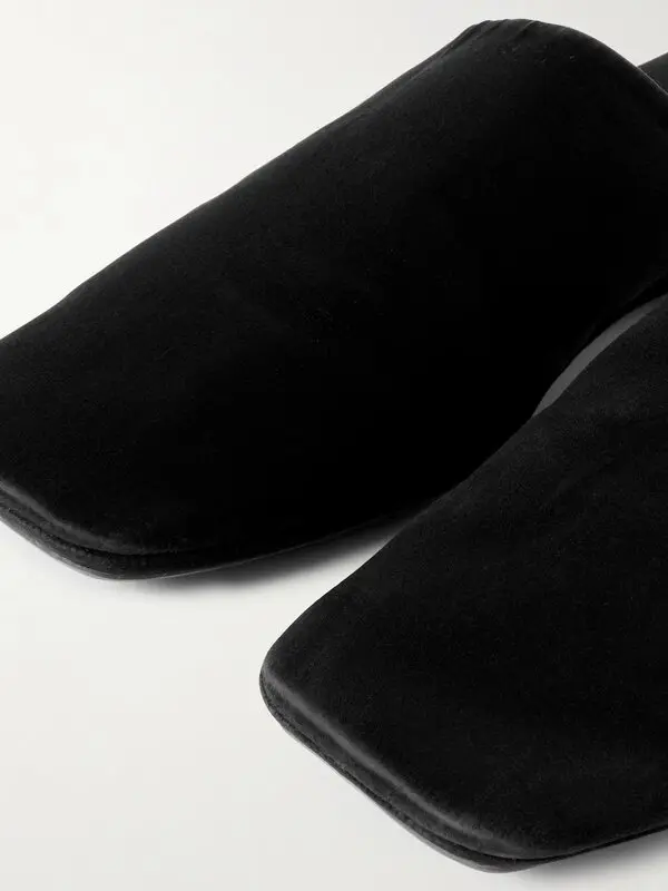 Calvin Klein Hugh Satin Mules - Black