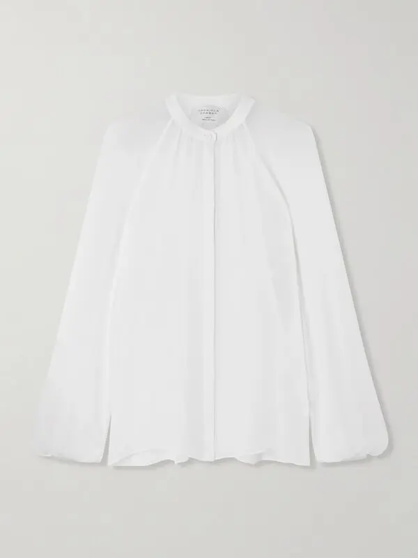 Gabriela Hearst Gian Silk-chiffon Blouse