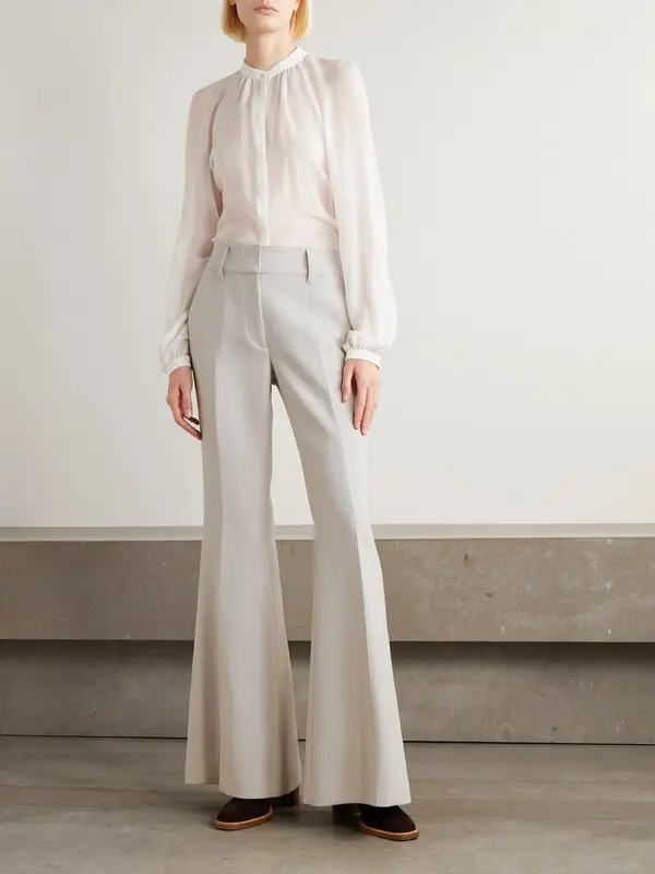 Gabriela Hearst Gian Silk-chiffon Blouse