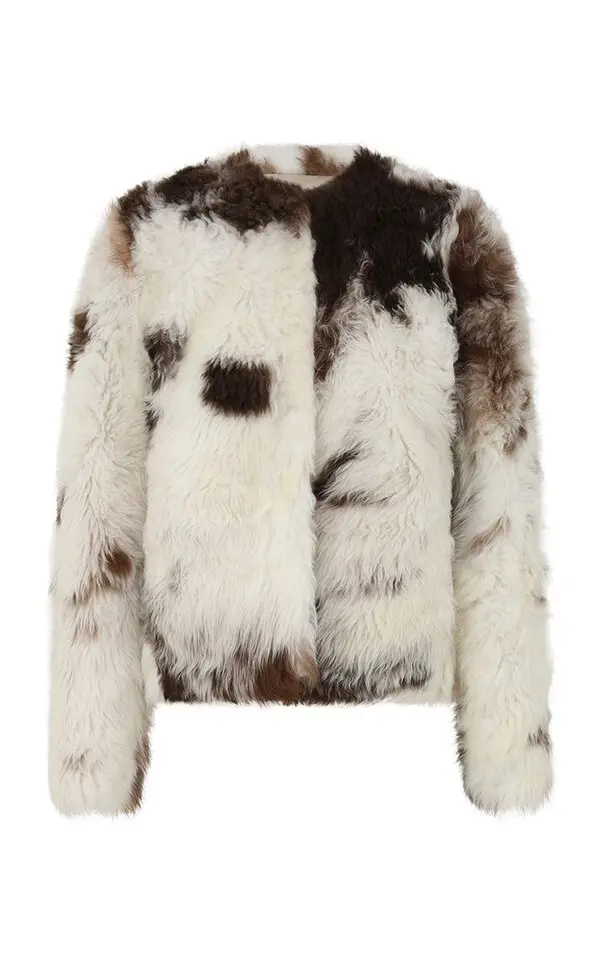 Zimmermann Hypnotic Shearling Jacket - Multi