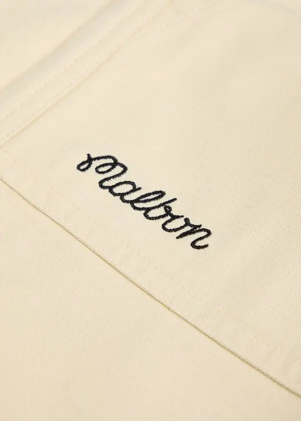 MALBON Logo-embroidered Cotton Trousers