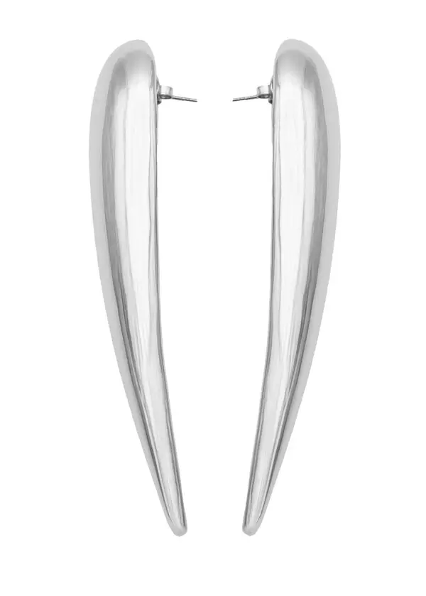 Hugo Kreit Nail Earrings - Silver