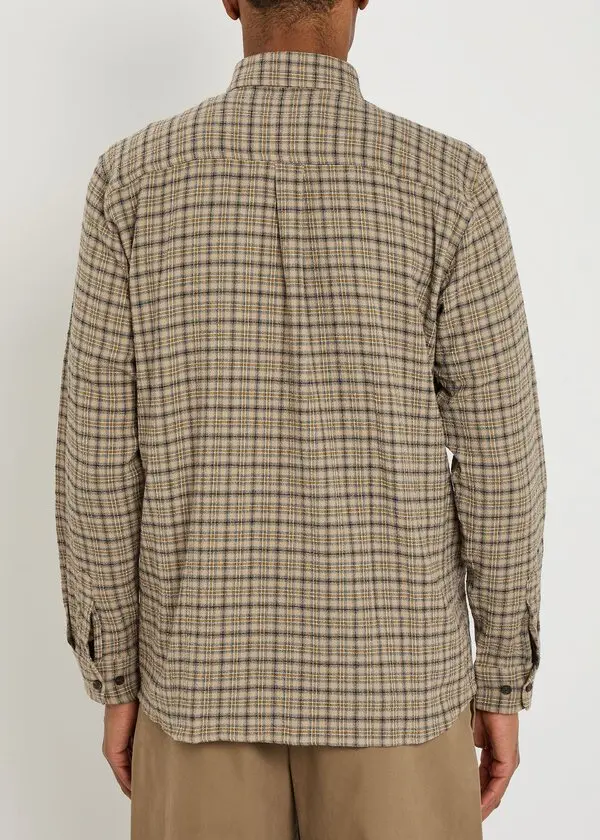 LES DEUX John Checked Woven Shirt