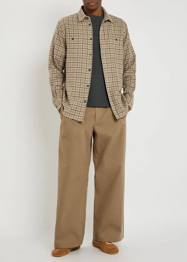 LES DEUX John Checked Woven Shirt