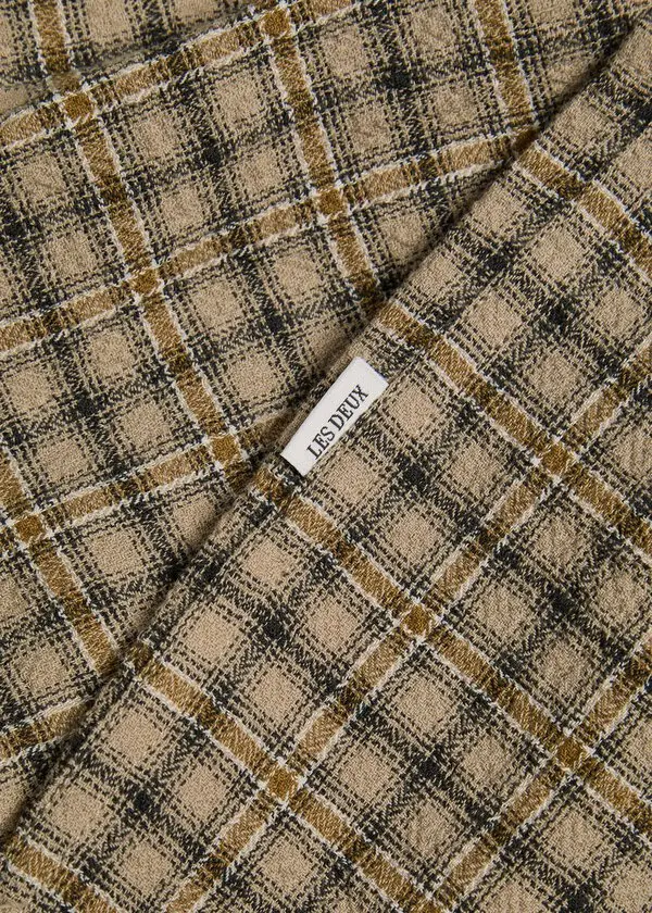 LES DEUX John Checked Woven Shirt
